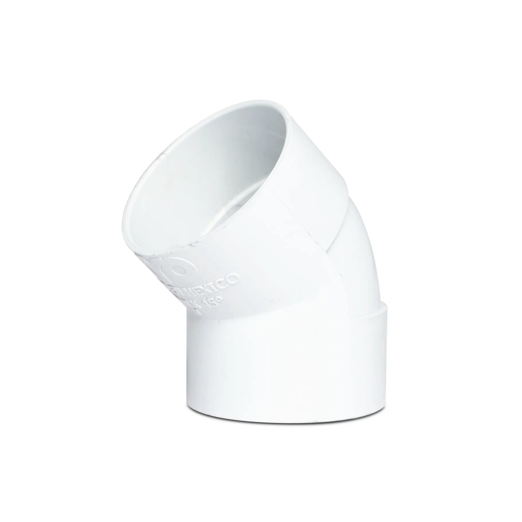 Codo PVC 1 1/2″ 45° – Materiales Vite