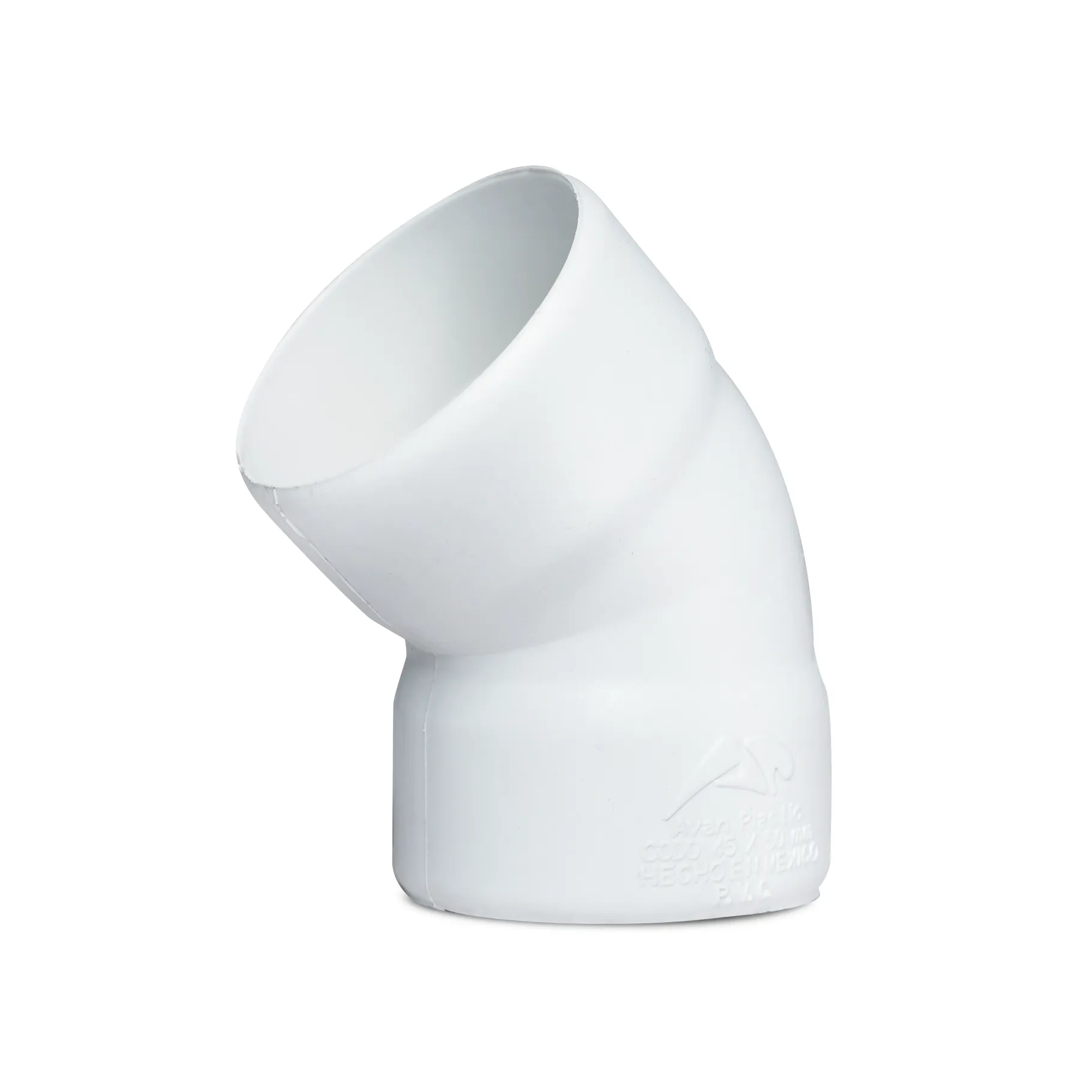 Codo PVC 2″ 45° – Materiales Vite