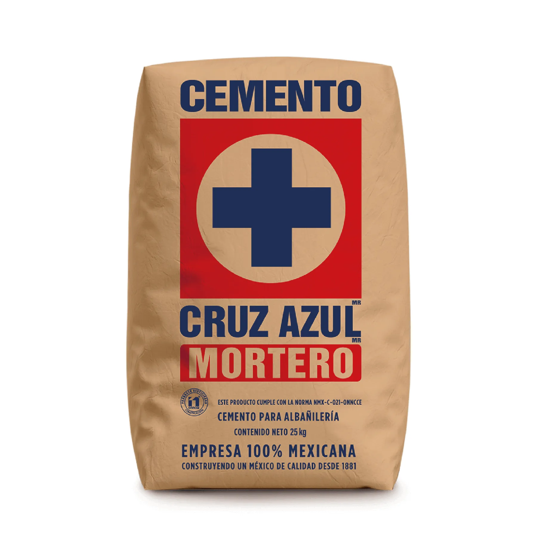 Mortero Cruz Azul 25kg – Materiales Vite